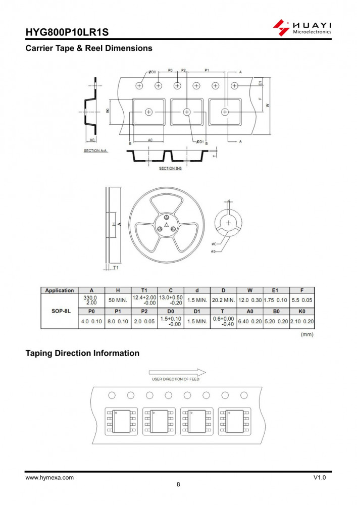 HYG800P10LR1S datasheet page 8
