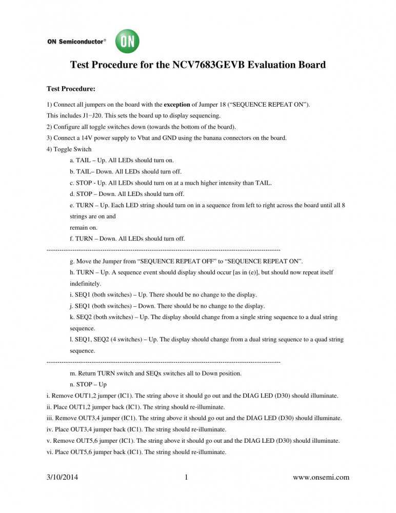 NCV7683GEVB technical document page 1