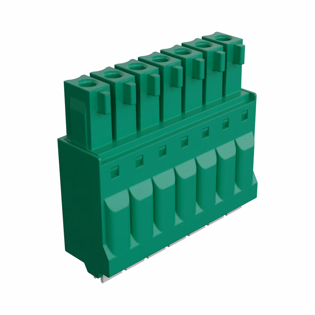 3.81mm Pitch Eurostyle Horizontal Plug, Spring Type, Single Row, 7 Circuits for sale