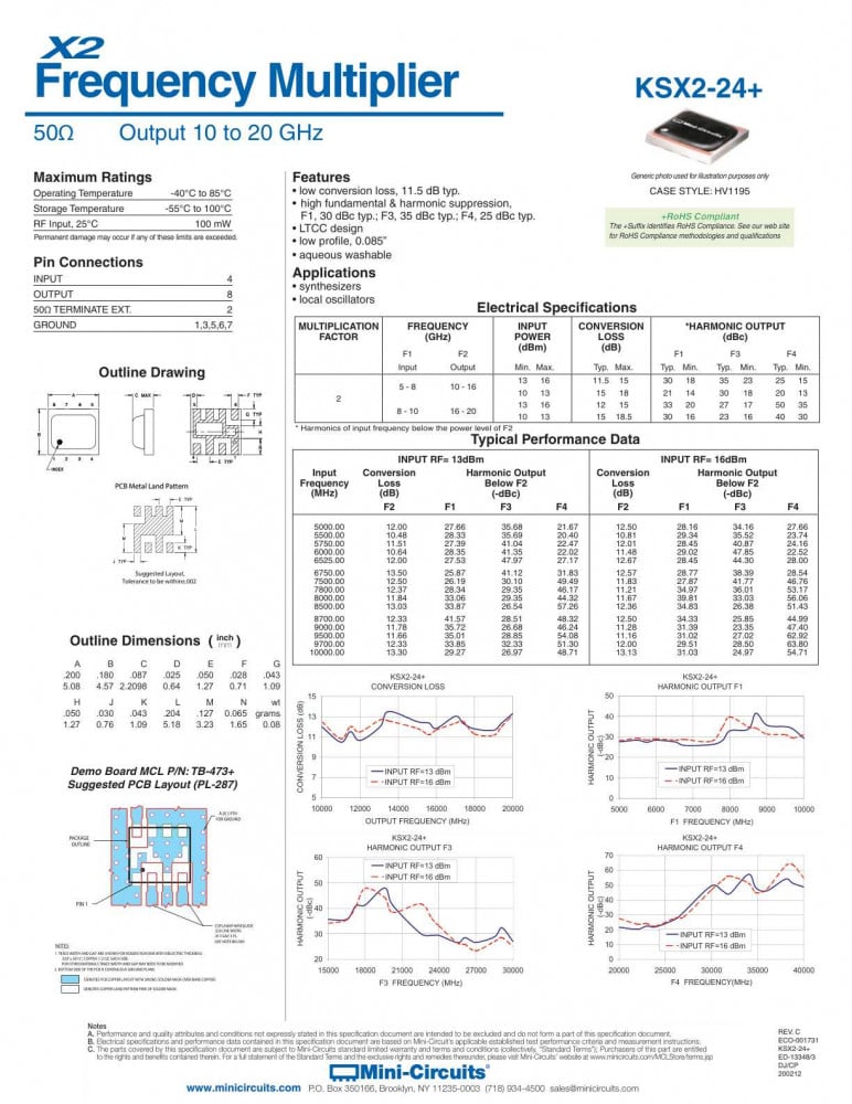 KSX2-24+ technical document page 1