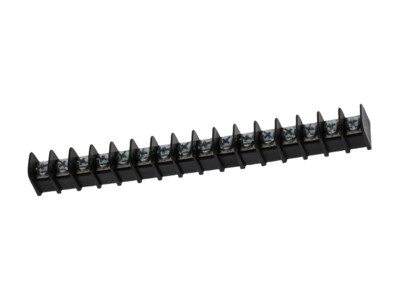 9.53mm Pitch Beau PCB Terminal Strip, without Mounting Ends, 16 Circuits for sale