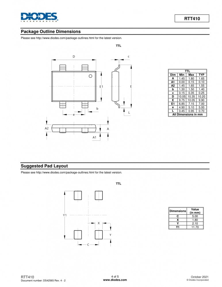 RTT410-13 datasheet page 4