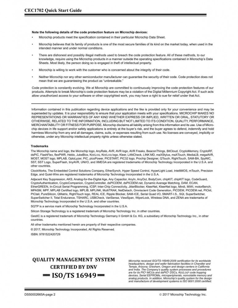 CEC1702 Quick Start Guide page image 2