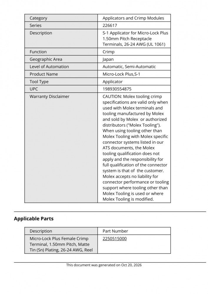 Product document preview, page 2