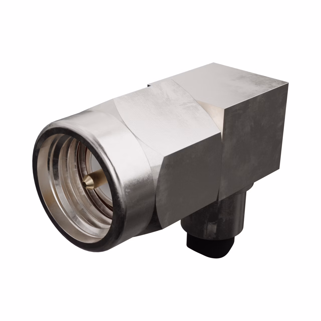 SMA Plug, Right-Angle, Solder, RG-402 (.141