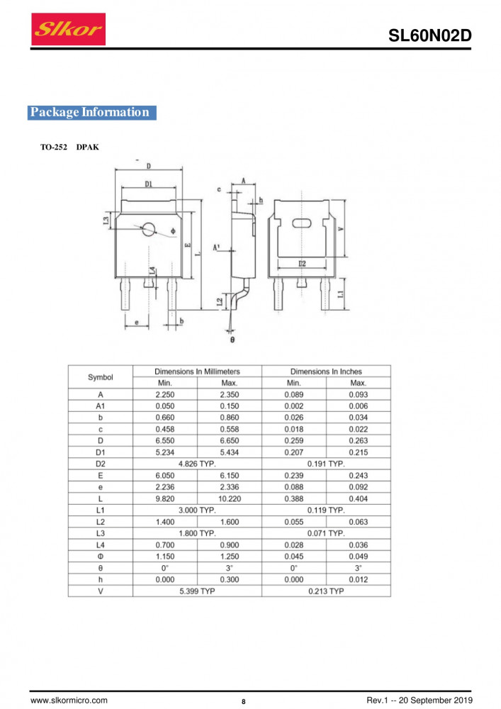 SL60N02D datasheet page 8