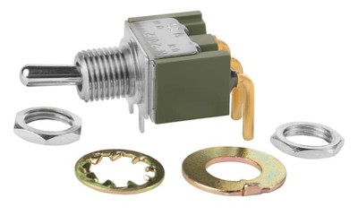 Angle PC Mount Miniature Toggle
