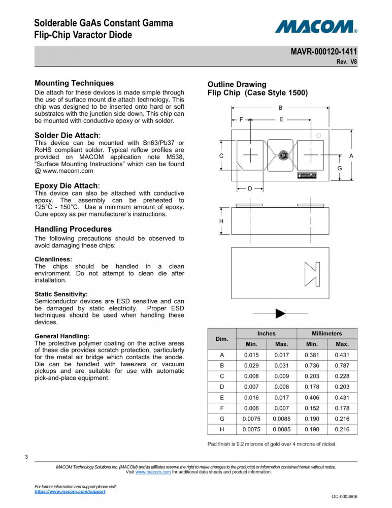 MAVR-000120-14110G technical document page 3