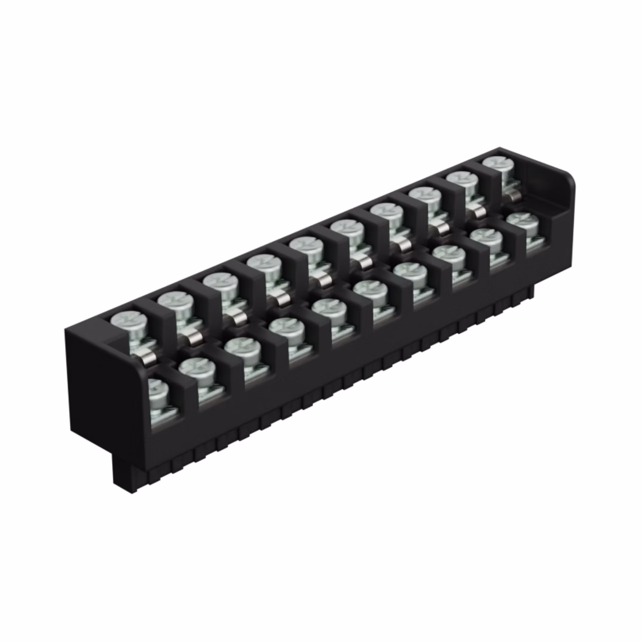5.08mm Pitch Beau EuroMate Pluggable Terminal Block, Dual Level, 270° Wire Entry, 20 Circuits for sale