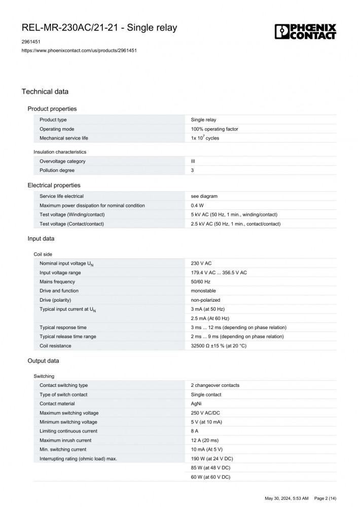 2961451 technical document page 2