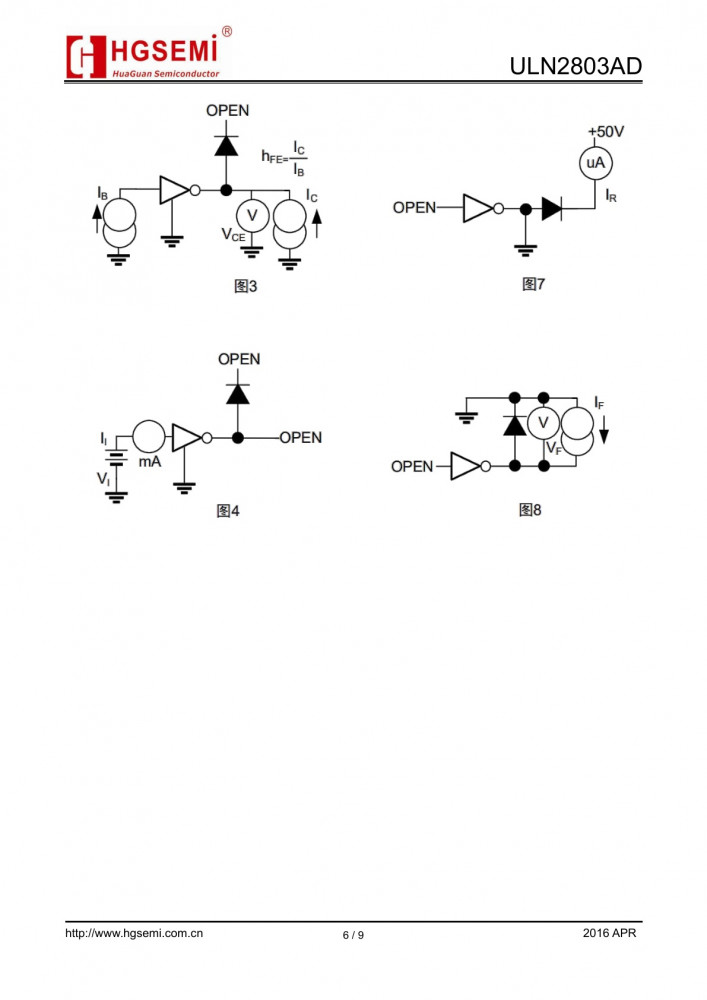 ULN2803ADM/TR datasheet page 6