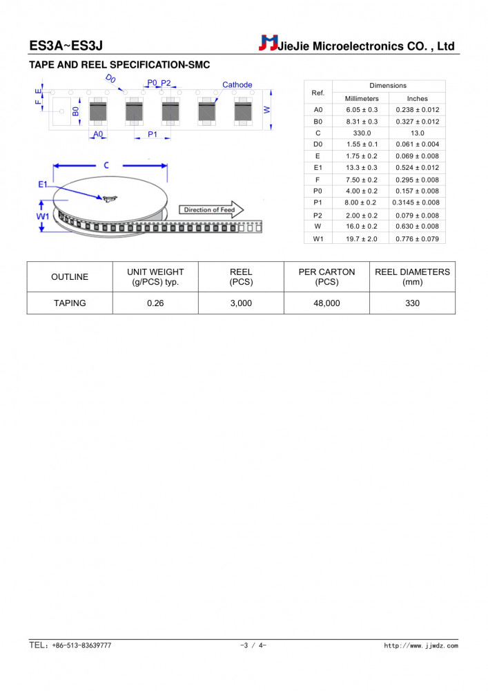 ES3D datasheet page 3
