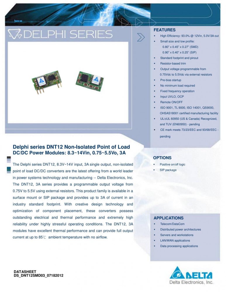DNT12S0A0S03NFA datasheet page 1