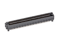 SEARAY Slim Receptacle, 80 Circuits, 8.00mm Unmated Height, 4 Rows, with  Pegs, Solder Charge Lead-Free
