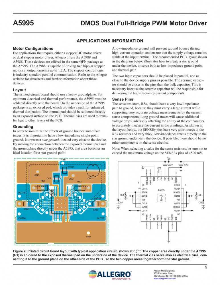 A5995 datasheet page 9