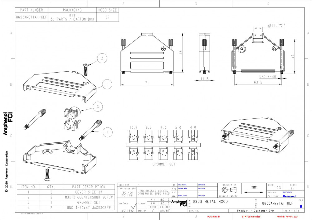 Amphenol 8655AM drawing page 4