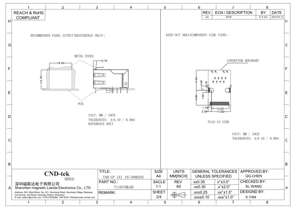 T11075ML6B technical drawing sheet 2