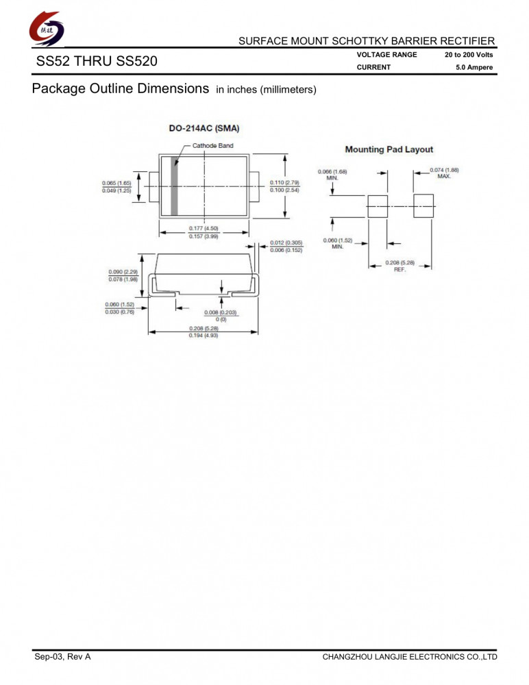 LangJie SS56 datasheet page 3