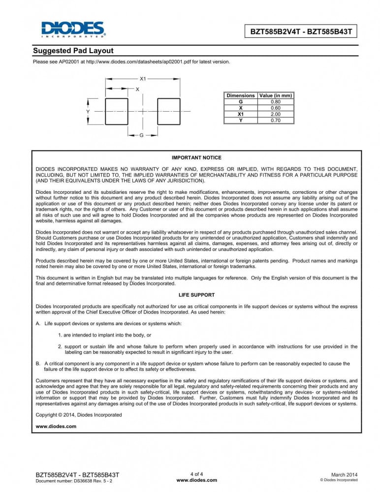 BZT585B13T-7 datasheet page 4