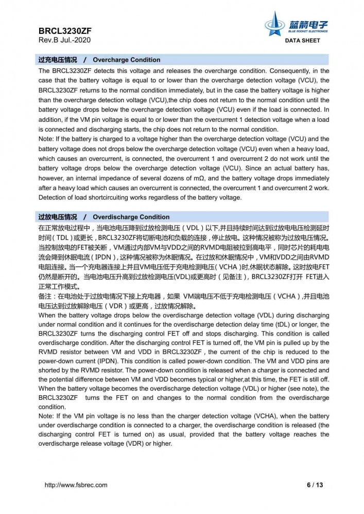 BRCL3230ZF datasheet page 6