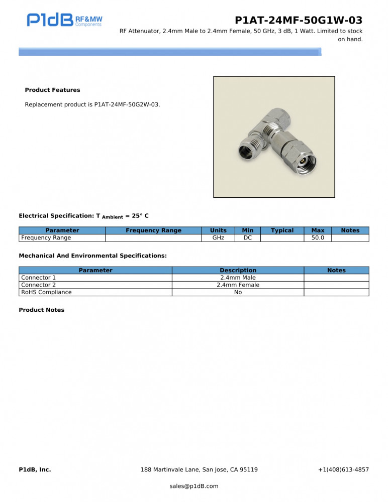 P1AT-24MF-50G1W-03 technical document image
