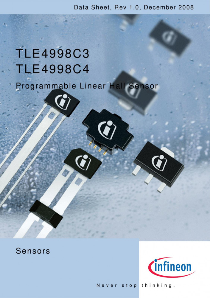 TLE4998C3 datasheet page 1