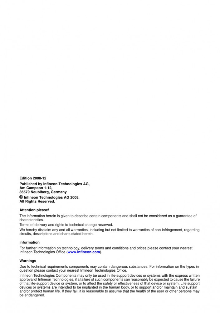 TLE4998C3 datasheet page 2