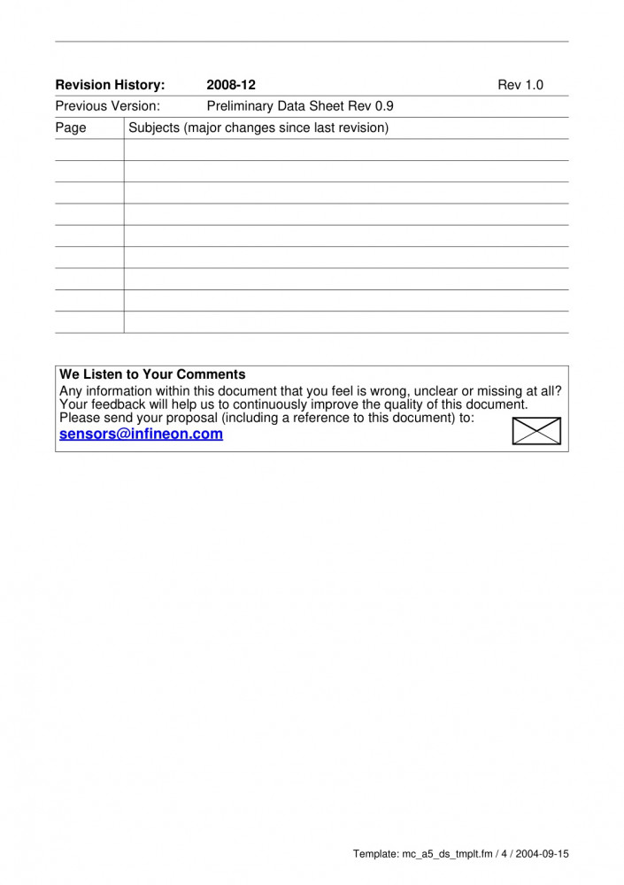 TLE4998C3 datasheet page 3