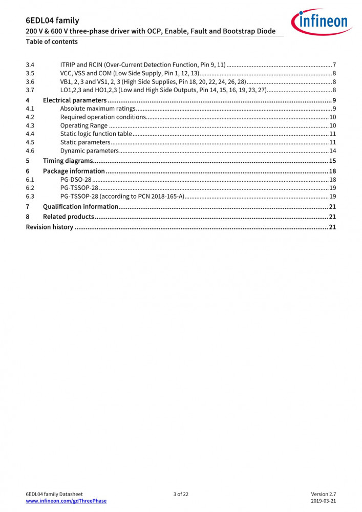 6EDL04N02PR datasheet page 3