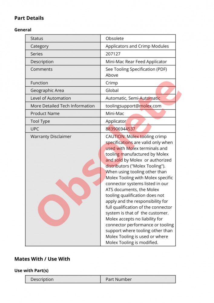 Tooling document visual reference, page 2
