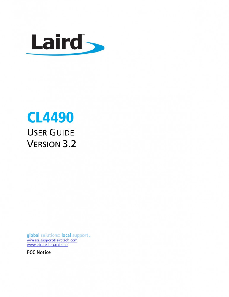 CL4490 document page 1