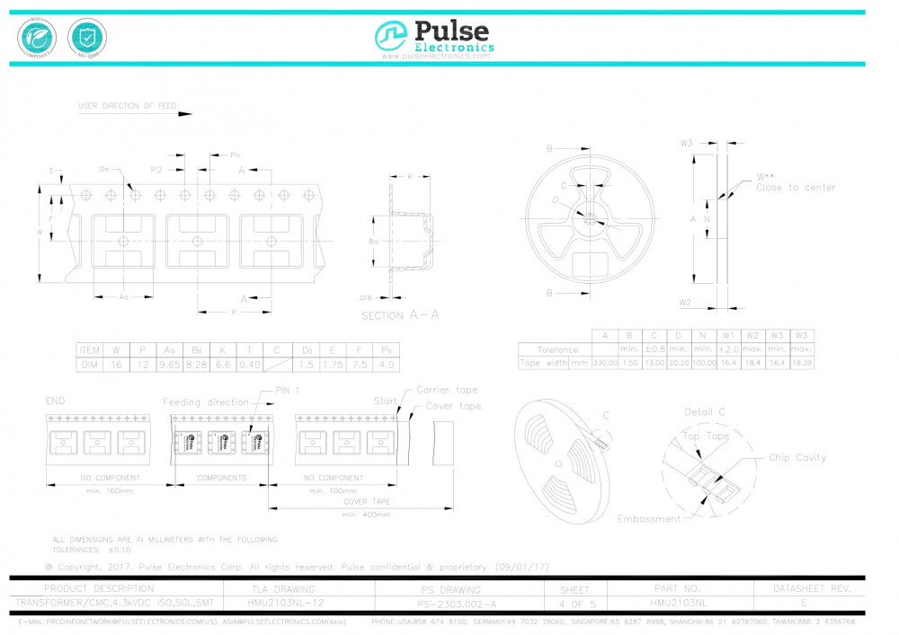 HMU2103NL datasheet page 4