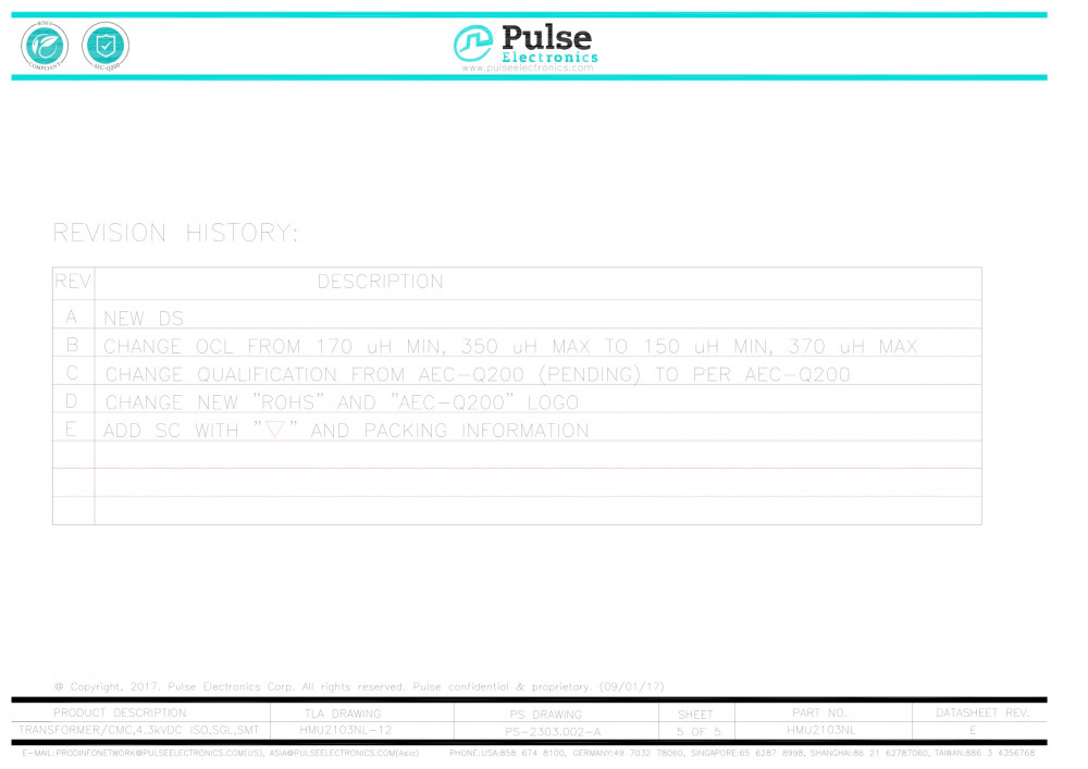 HMU2103NL datasheet page 5
