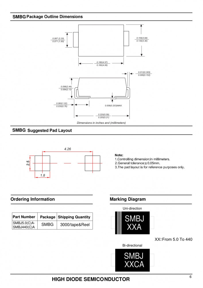 SMBJ6.0A datasheet page 6