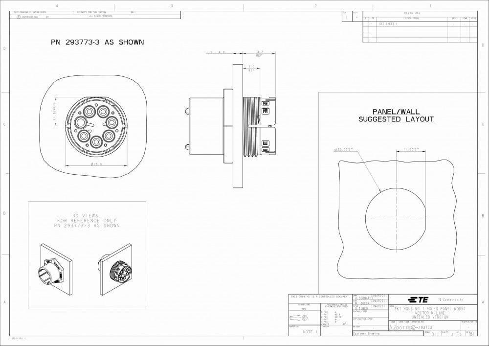 TE Connectivity 293773-2 drawing page 3