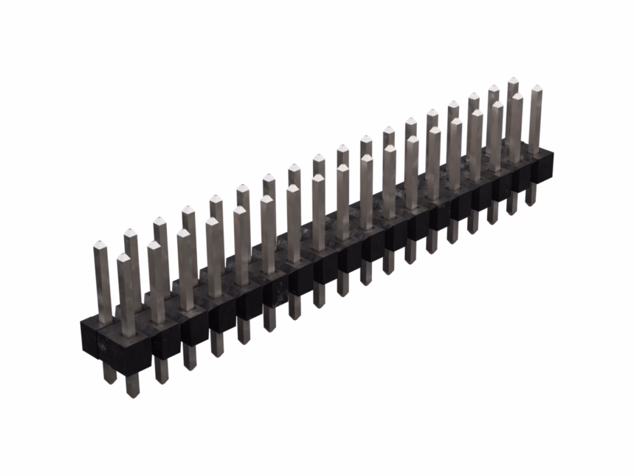 C-Grid Header, 2.54mm Pitch, Through Hole, Dual Row, Vertical, 36 Circuits, 2.54µm Tin (Sn) Plating, Tray Packaging, Lead-Free for sale