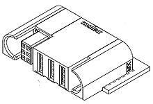 EXTreme Ten60Power 6.00mm Pitch Plug Housing and TPA Kit, 4 Power Circuits, 4 Signal Circuits
