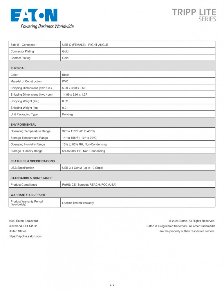 U420-000-F-UD technical document page 2