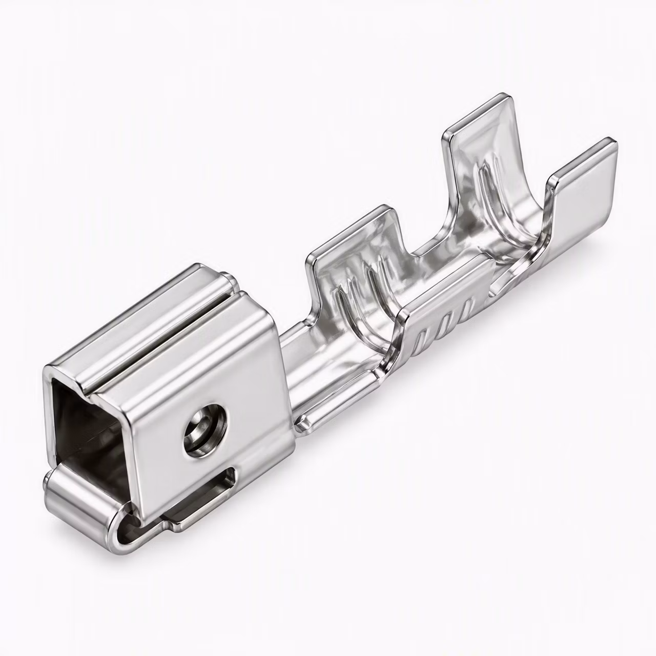 KK High Pressure Crimp Terminal, Female, 30-24 AWG, Phosphor Bronze, 2.54µm Tin (Sn) Plating, Bag for sale