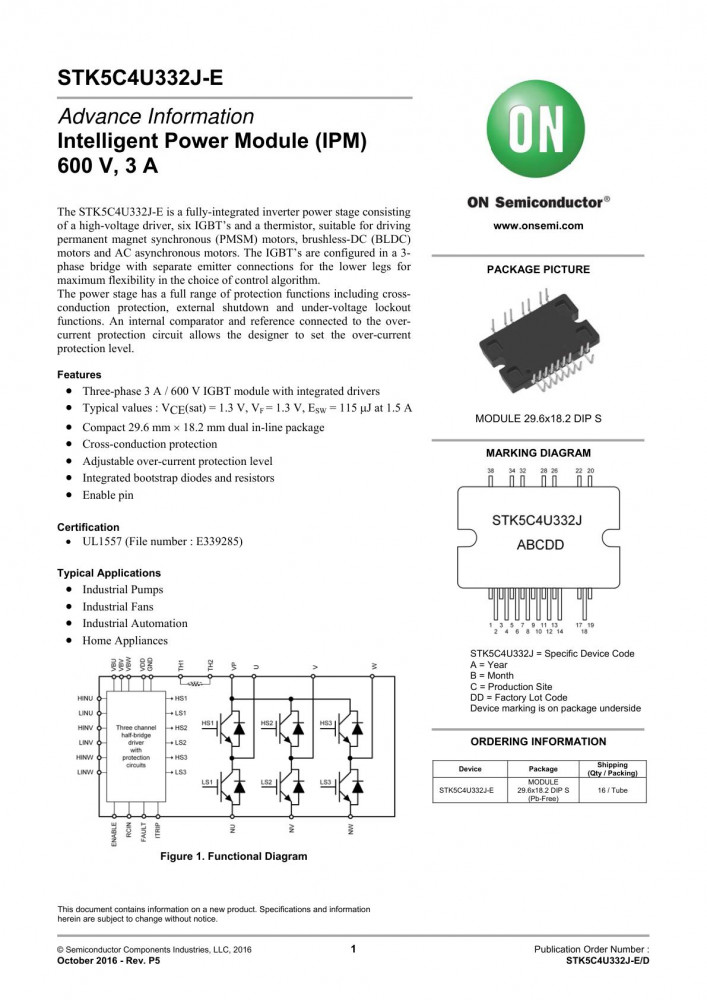 STK5C4U332J-E datasheet page 2