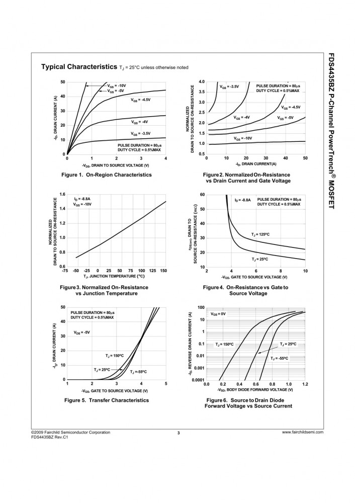 FDS4435BZ datasheet page 4