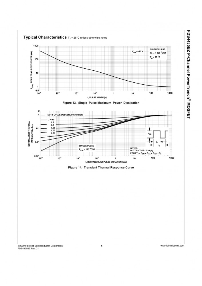 FDS4435BZ datasheet page 6