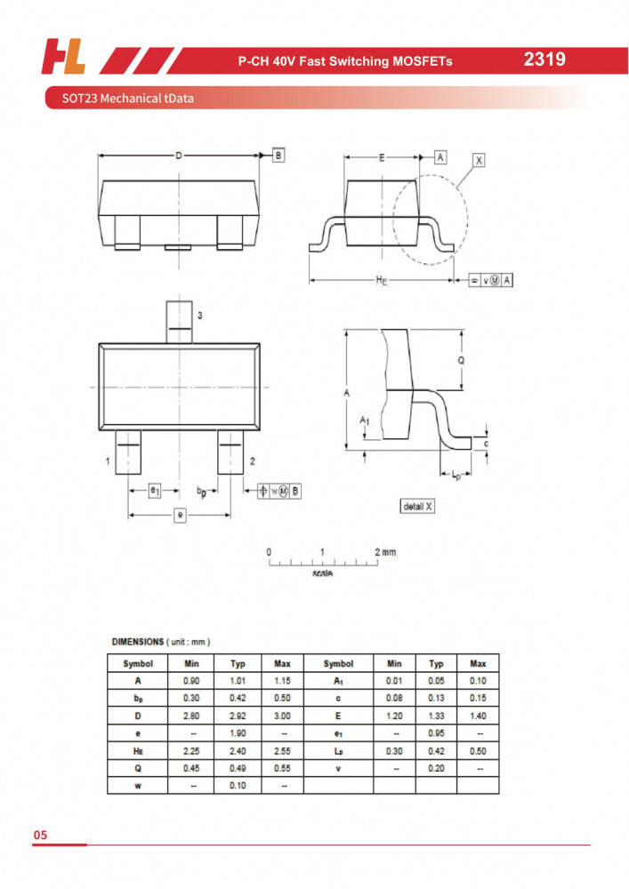 HL 2319 datasheet page 5