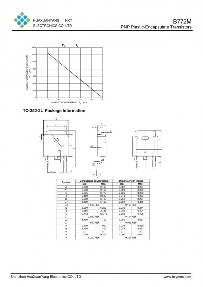 B772M datasheet page 3
