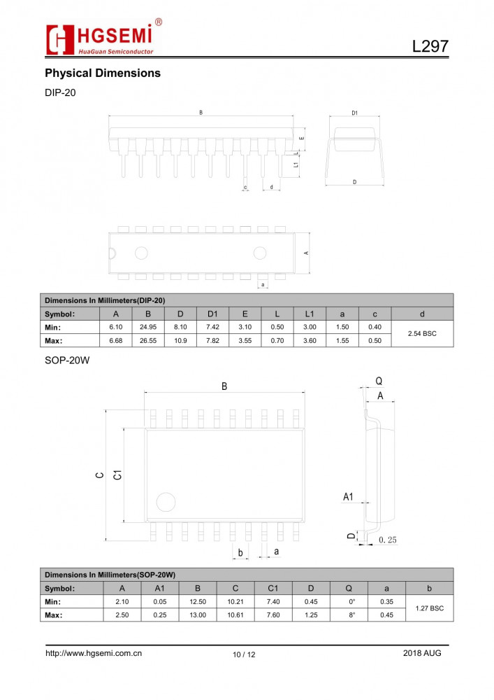L297DM/TR datasheet page 10