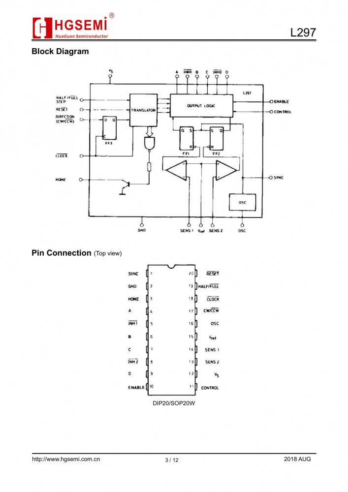 L297DM/TR datasheet page 3