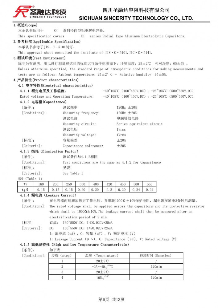 SRD specification page 5