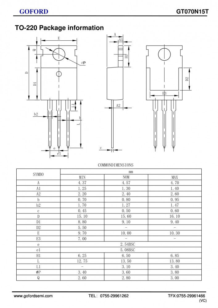 GT070N15T datasheet page 6