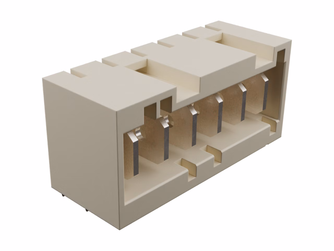 Appli-Mate RAST 5 Header, Right-Angle, 6 Circuits, Silver (Ag), Glow-Wire Capable for sale