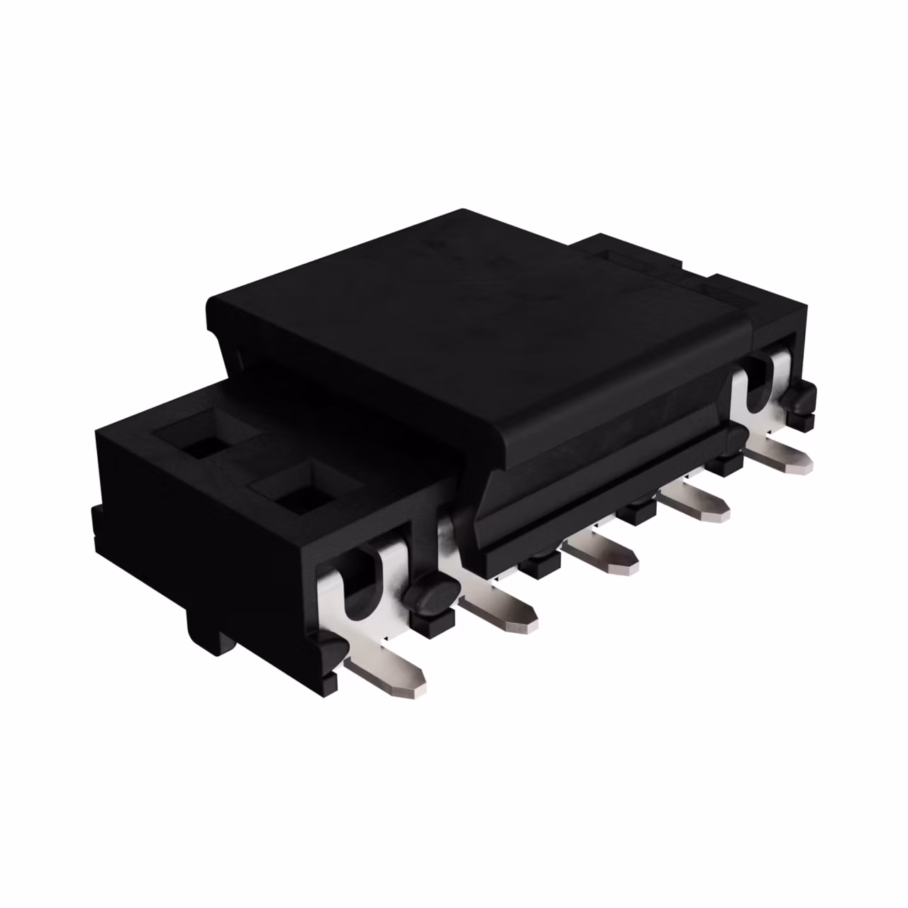 2.00mm Pitch Milli-Grid Very Low-Profile Receptacle, Surface Mount, Top Entry, with Pick-and-Place Cap, 0.76µm Gold (Au) Plating, 16 Circuits, Lead-Free, Tape and Reel, Black